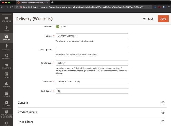 Smart Product Tabs - Magento 2 Extension | FishPig