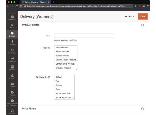 Smart Product Tabs - Magento 2 Extension | FishPig